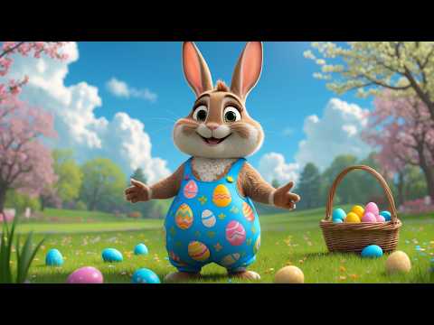 Великденският заек Панчо 🐰| Заекът, който прави бели 🐇| Великденски песни | Пролетни песни | MONKA