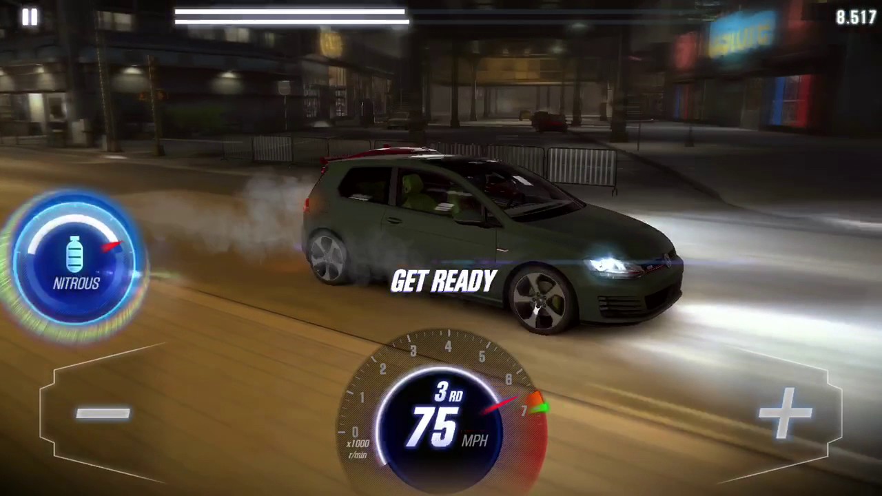 CSR2 - Beating KJ in the golf GTI - YouTube
