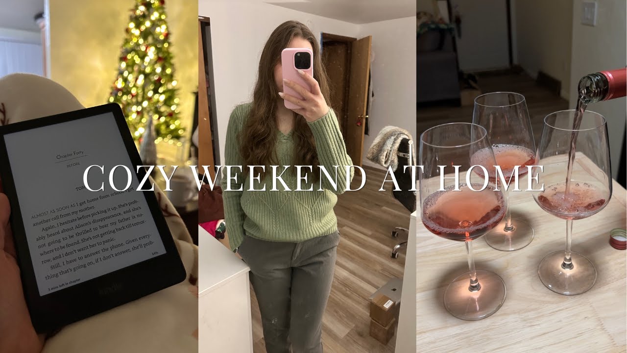 A Cozy Weekend at Home | Hosting Girls Night - YouTube