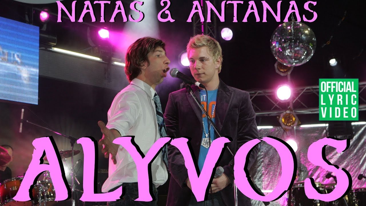 Antanas ir Natas - Alyvos (Official Lyric Video). Lietuviškos Dainos Su ...