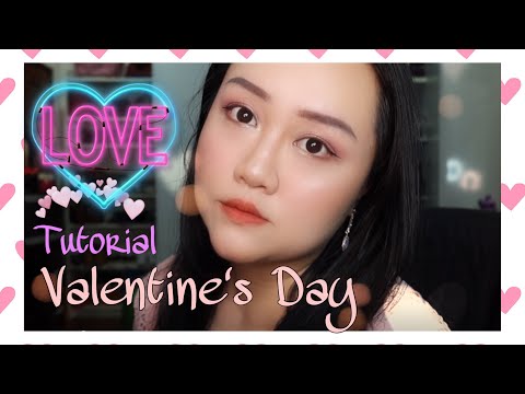 SOFT PINK VALENTINES DAY MAKE UP TUTORIAL 2020
