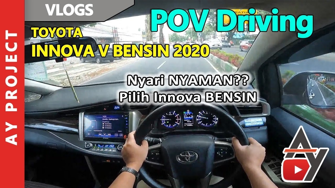 POV Driving Innova V Matic Bensin 2020 - YouTube