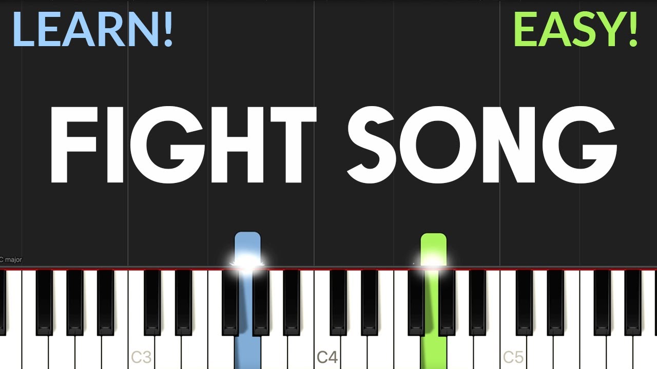 Fight Song - Rachel Platten | EASY Piano Tutorial - YouTube