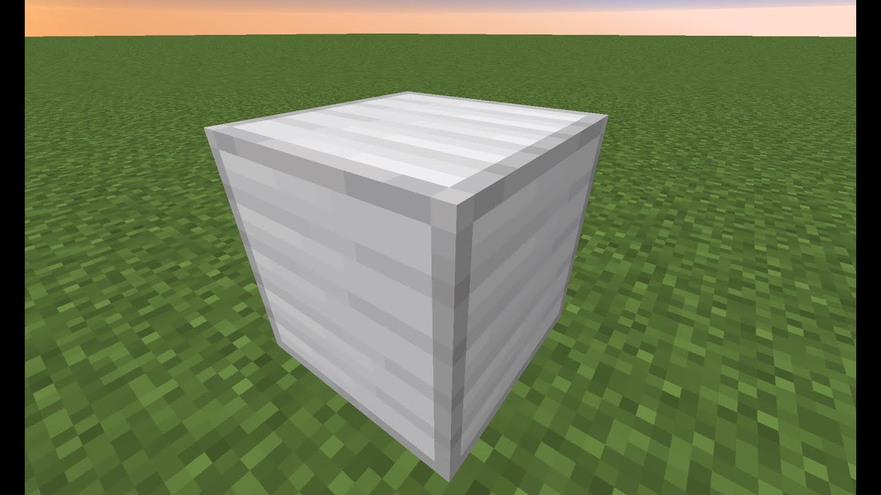 Minecraft: What's Inside Block Of Iron? - YouTube