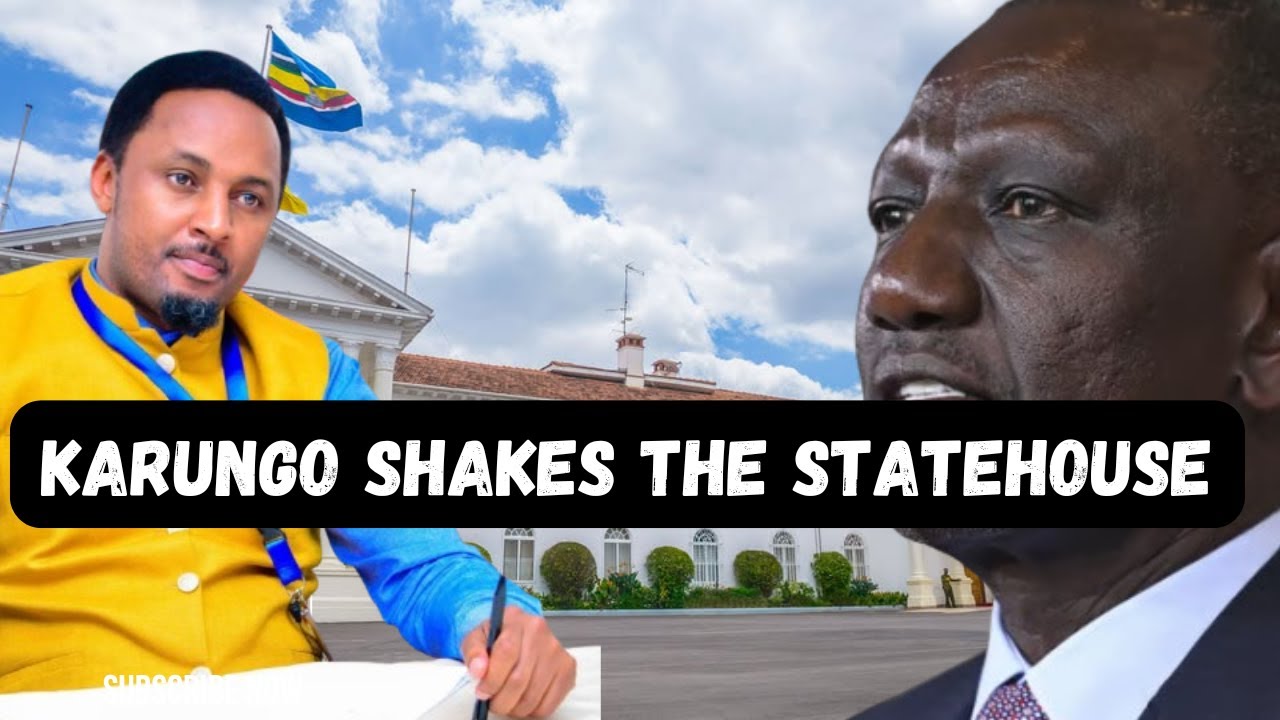 KIAMBU SENATOR KARUNGO WA THANGWA DARES PRESIDENT RUTO FOR A BATTLE ...