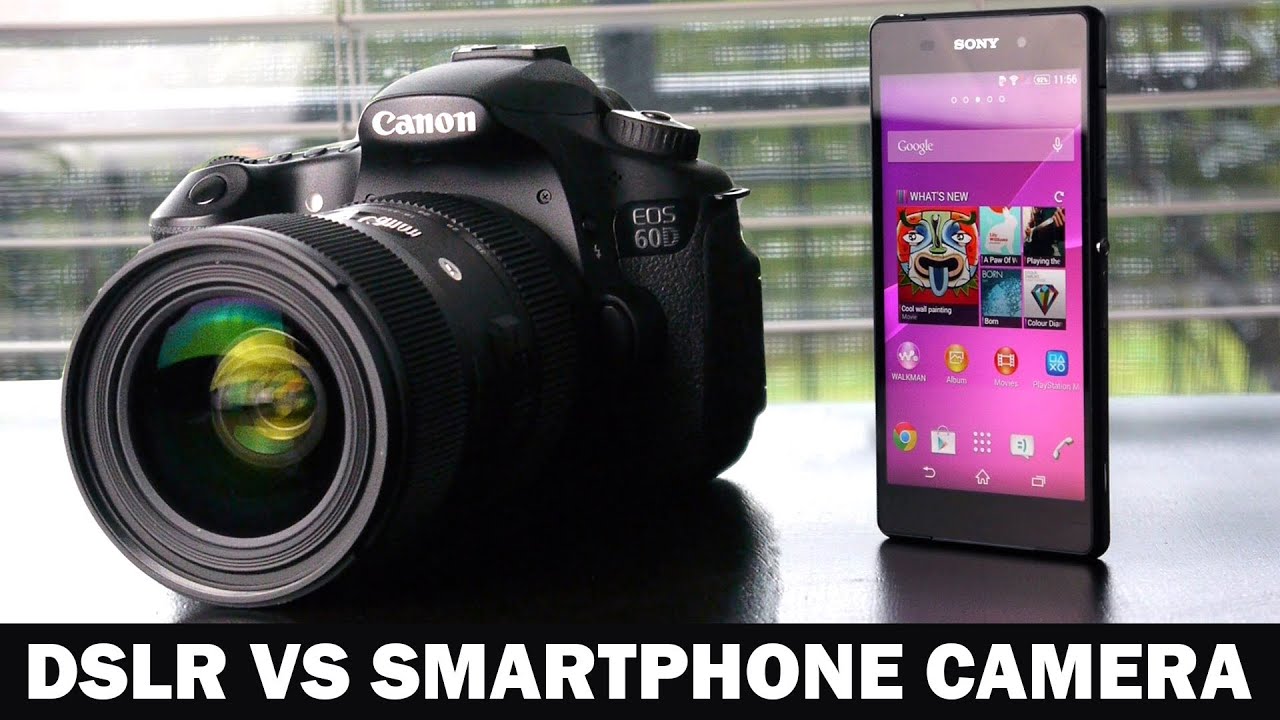 4K Sony Xperia Z2 VS 1080P Canon 60D DSLR Camera Comparison - YouTube