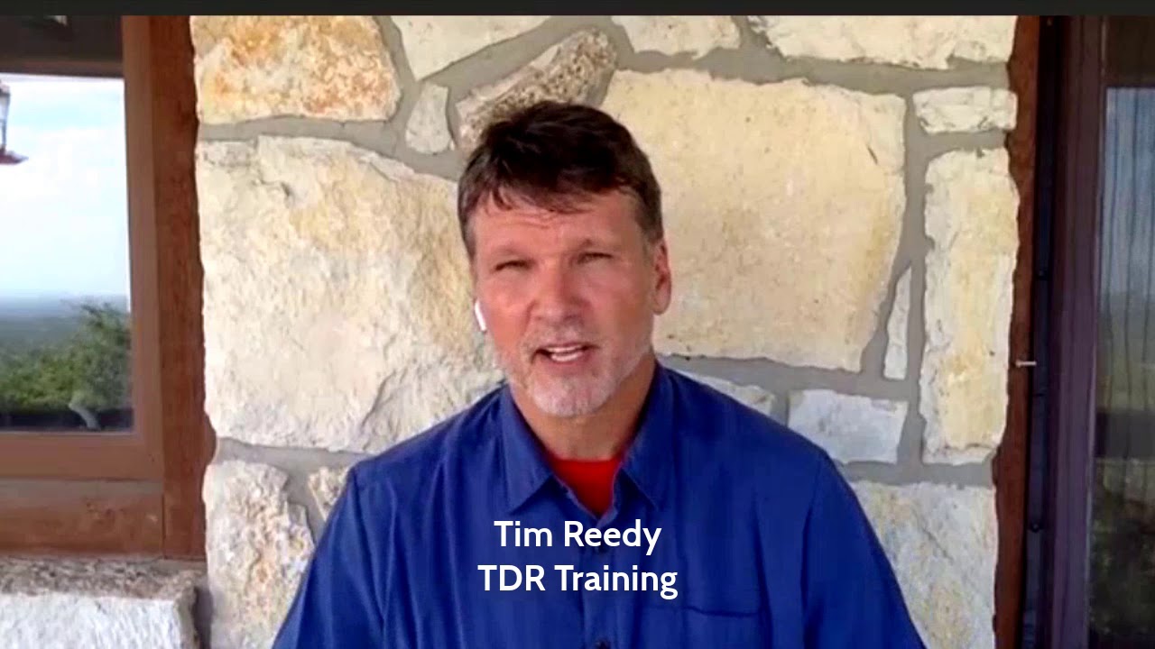 TDR Training - The First Responder - YouTube
