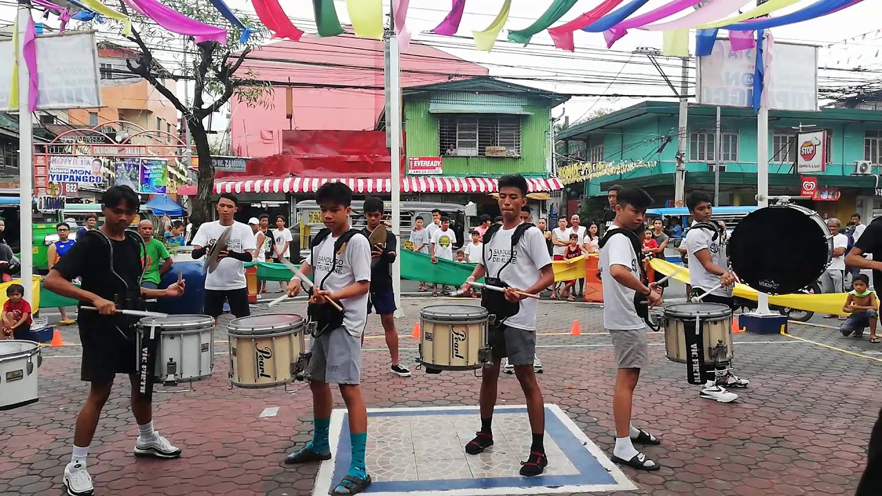 Sandugo Drumline - Set 1 (In the lot) - YouTube