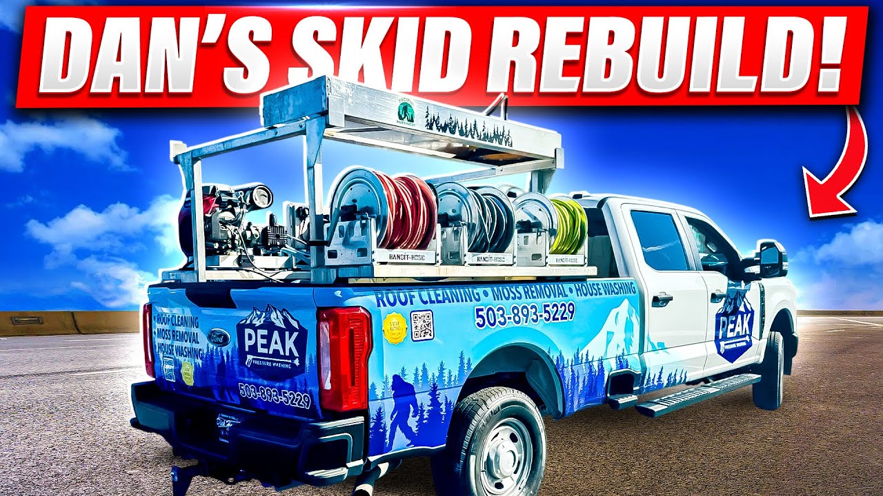 Rebuilding Dan's Pressure Washing Skid - The Ultimate Upgrade - YouTube