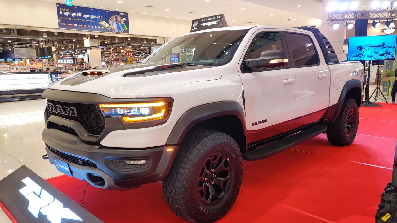 2022 RAM 1500 TRX Bright White Clear Coat - The Most Powerful Pick Up ...