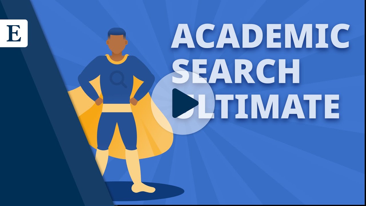 Academic Search Ultimate: A Superhero from EBSCO - YouTube