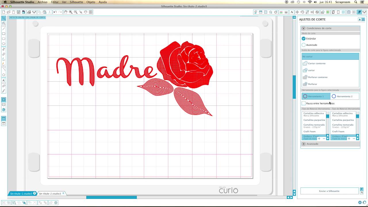 EMBOSADO CON CURIO - YouTube