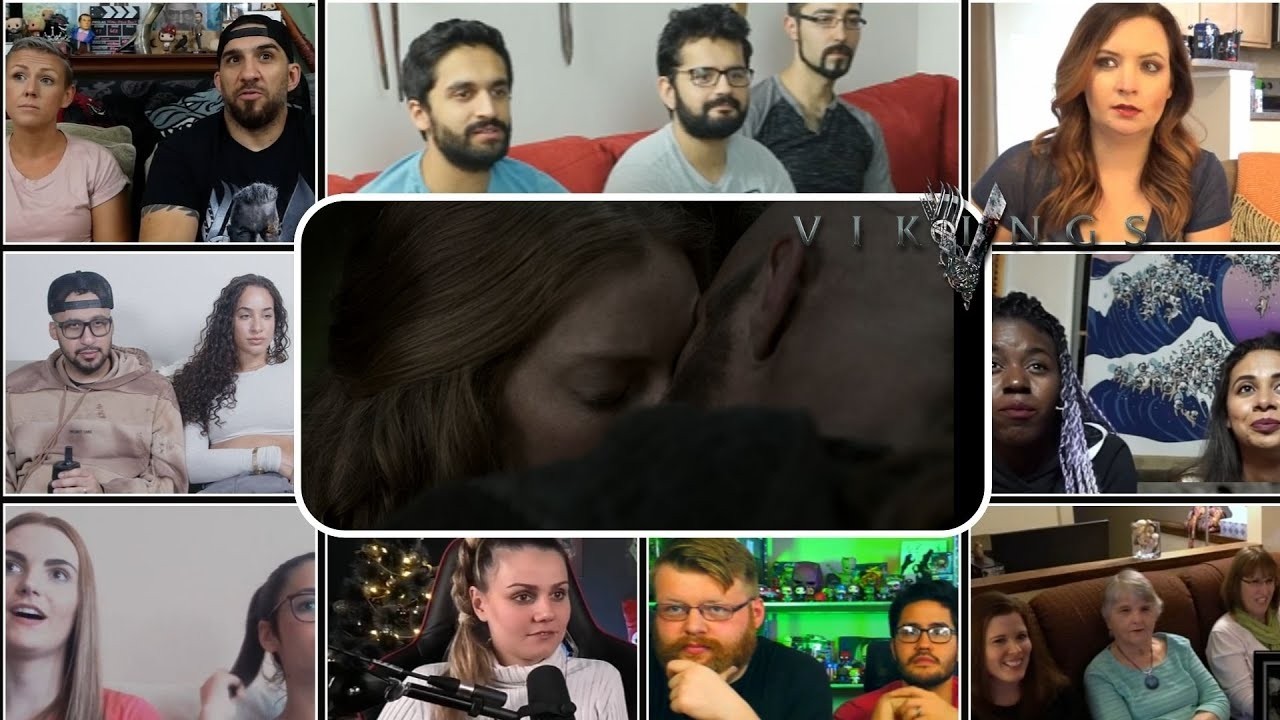 TOP "Ragnar and Aslaug kissed and having seggs Scene" Reactions ...