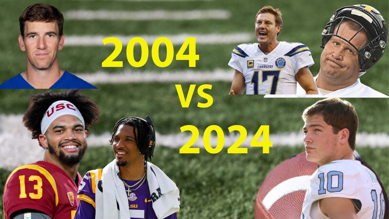 Mike Tannenbaum Says 2024 QB Class Reminds Him of 2004 Class - YouTube