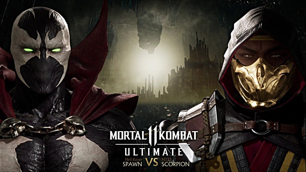 Mortal kombat 11 - spawn vs scorpion (very hard) - YouTube