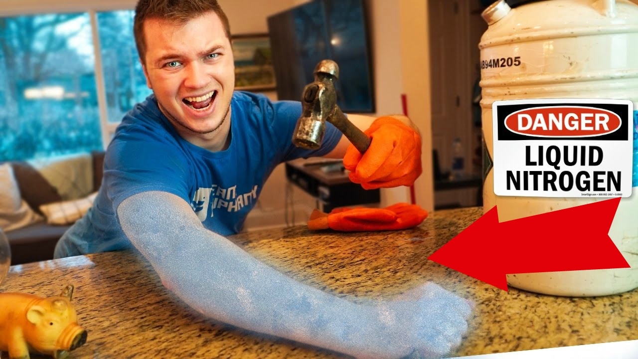 Freezing Off My Arm - EXTREME LEMON reaction video - YouTube