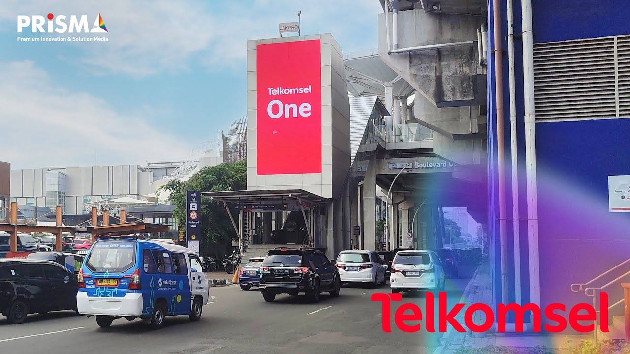 Telkomsel - Outdoor Media Campaign by Prisma Advertising - YouTube