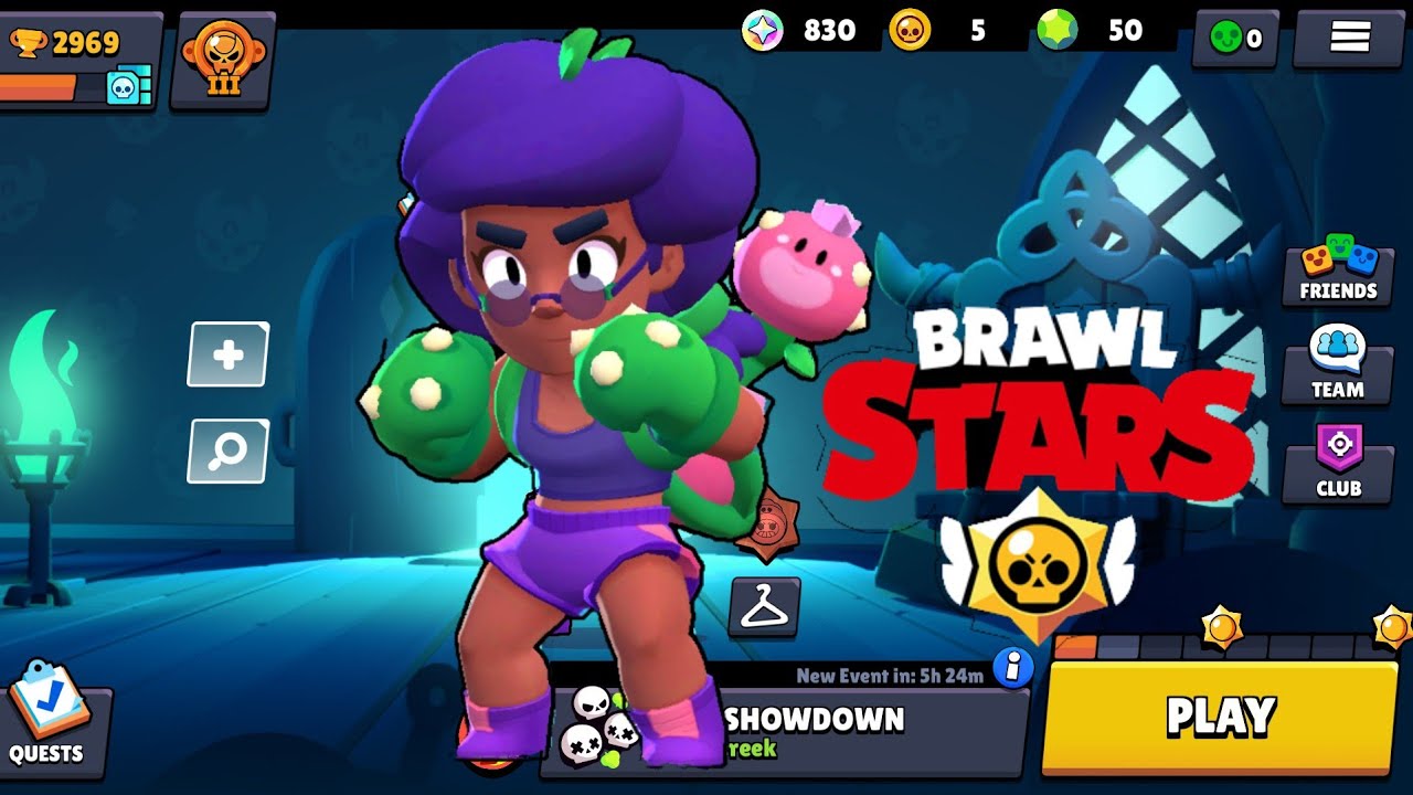 High level Brawl Stars Gameplay with Brawler Rosa 🌟🌟 - YouTube