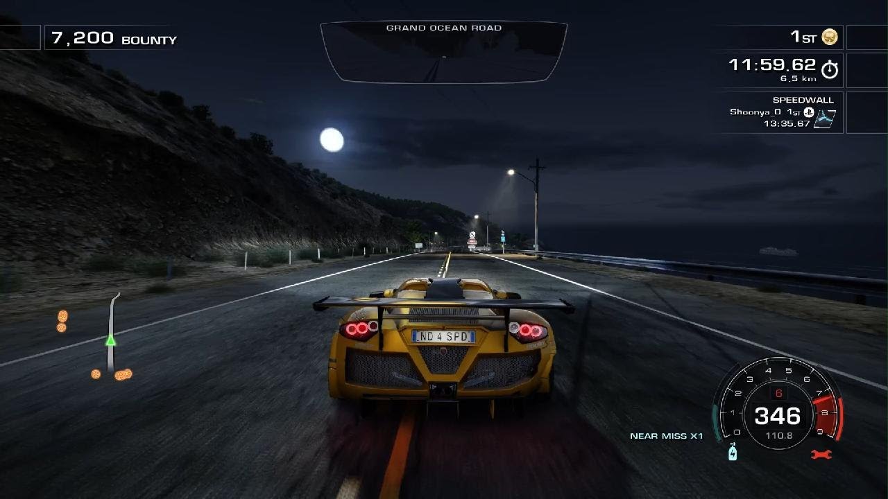 NFS HP Remastered - SEACREST TOUR 70 KM - YouTube