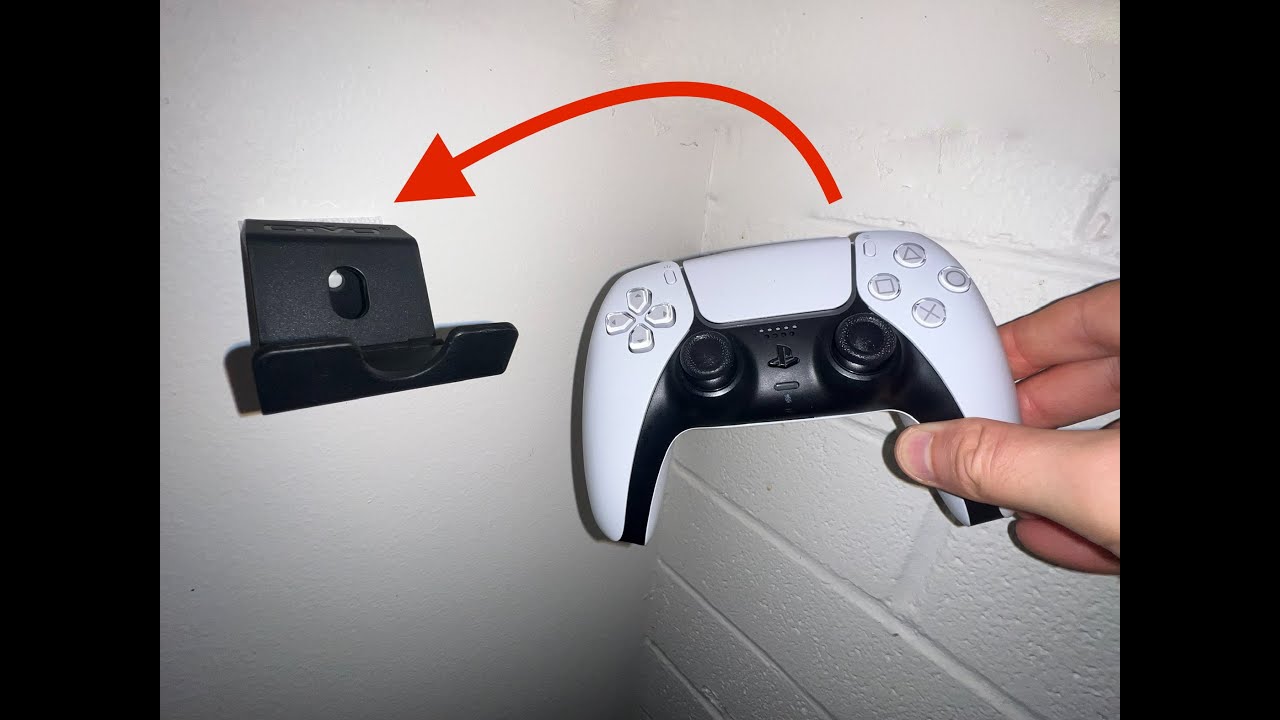 Tidy up your gaming space - Controller Rack rules them all - YouTube