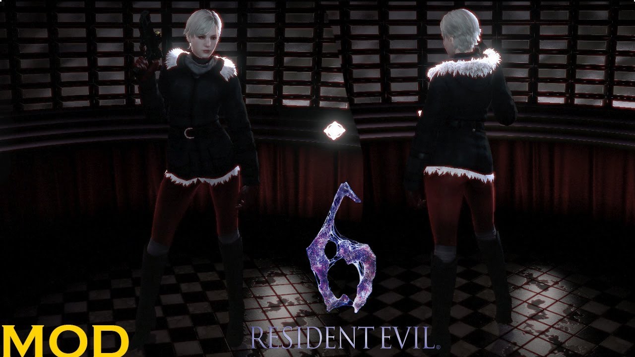 reskins sherry europe mod para Resident evil 6 - YouTube