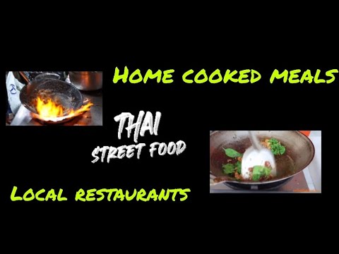 Food we eat in Thailand EP.1 # Thai street food, home cooked meals and local restaurants 😋 2022