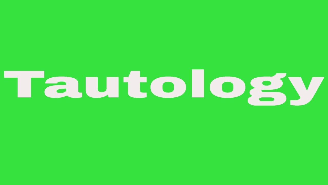 Tautology | Propositional Logic | Discrete Structures | Discrete Maths ...