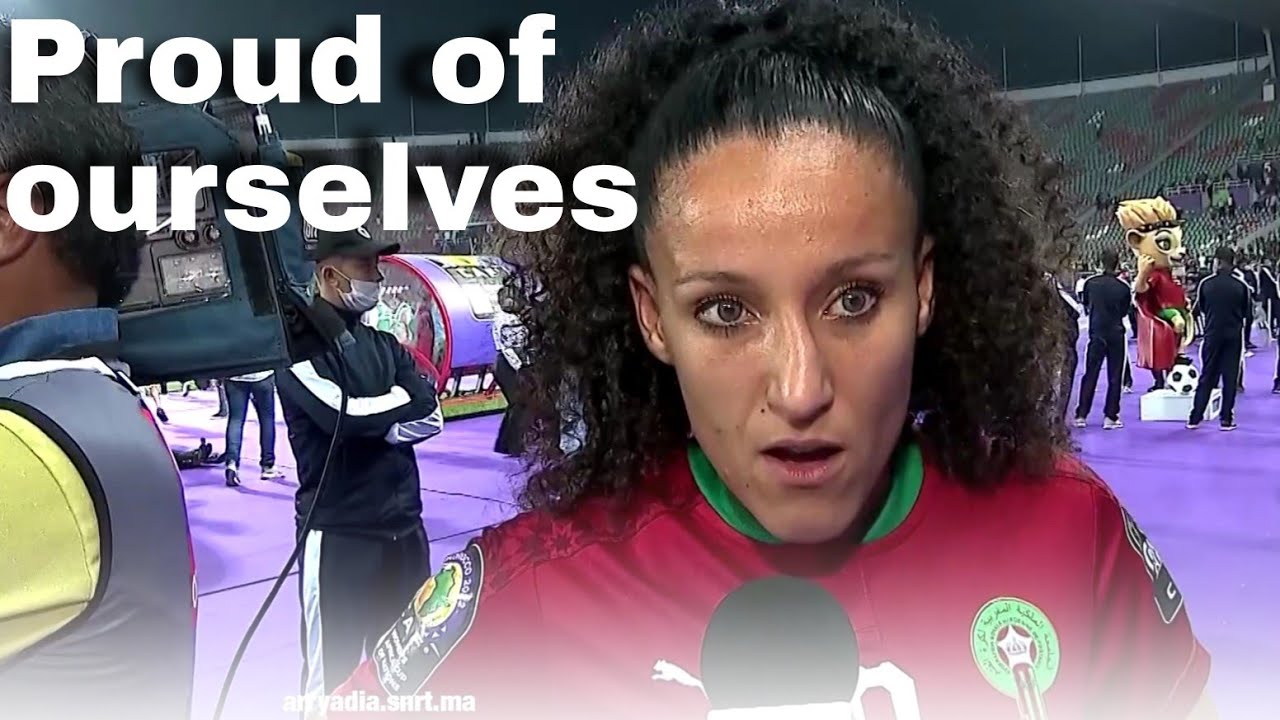 Salma Amani 🎙 after losing the afcon - YouTube