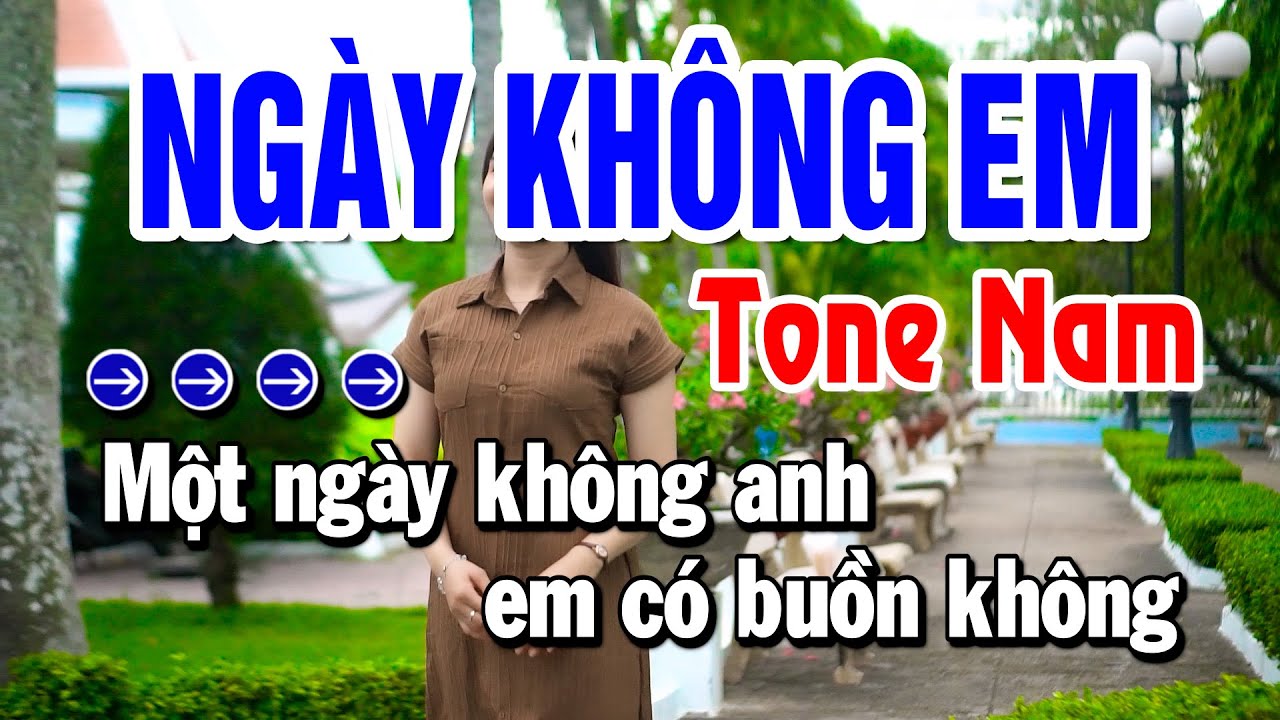Ngày Không Em Karaoke Tone Nam Gm ( Trời Làm Đôi Ta Xa Cách ) Huỳnh Lê ...