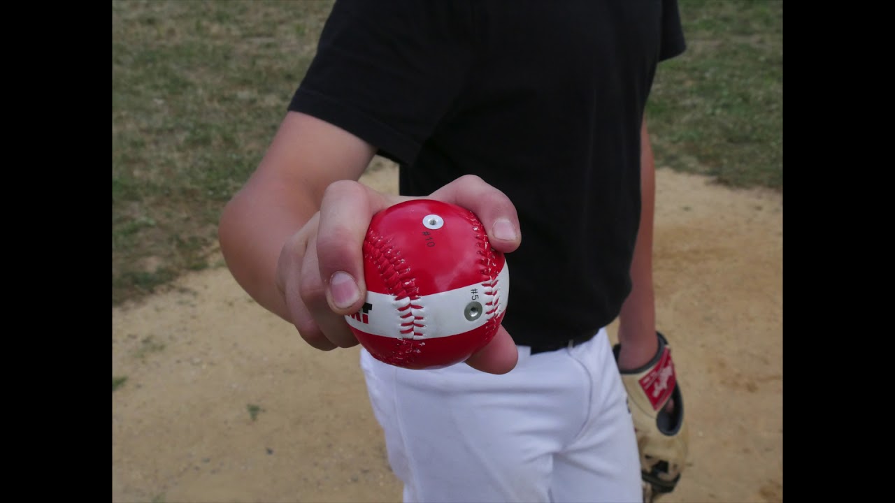 The Red Ball Split Finger Pitch - YouTube