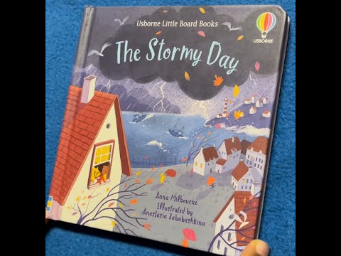 The Stormy day, bed time story .book reading .story time. Read a book ...