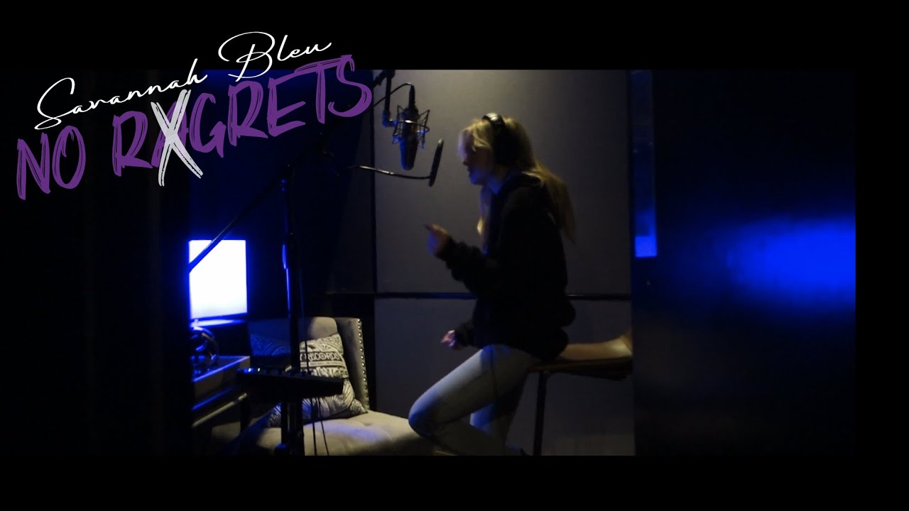 Savannah Bleu - No Regrets (bts music video) - YouTube