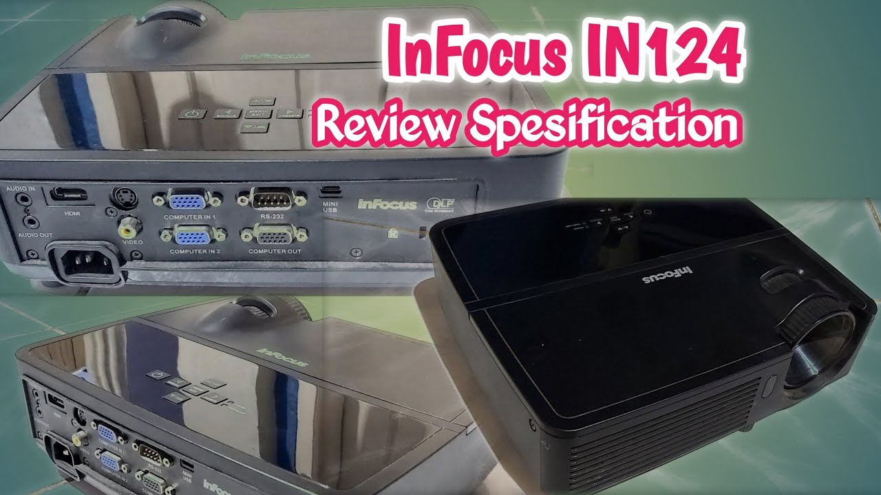 IN124 InFocus Projector HDMI Port 3200 Ansi Lumens XGA Resolusi | How ...