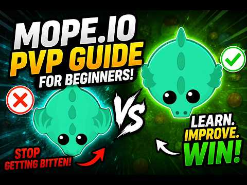 WATCH THIS IF YOU JUST GOT INTO MOPE.IO PVP SCENE | KOR TEACHES YOU!