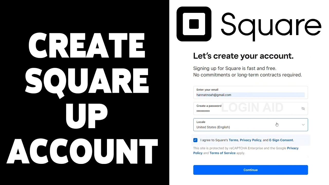 How To Create Square Up Account 2024 | Square Up Account Sign Up ...