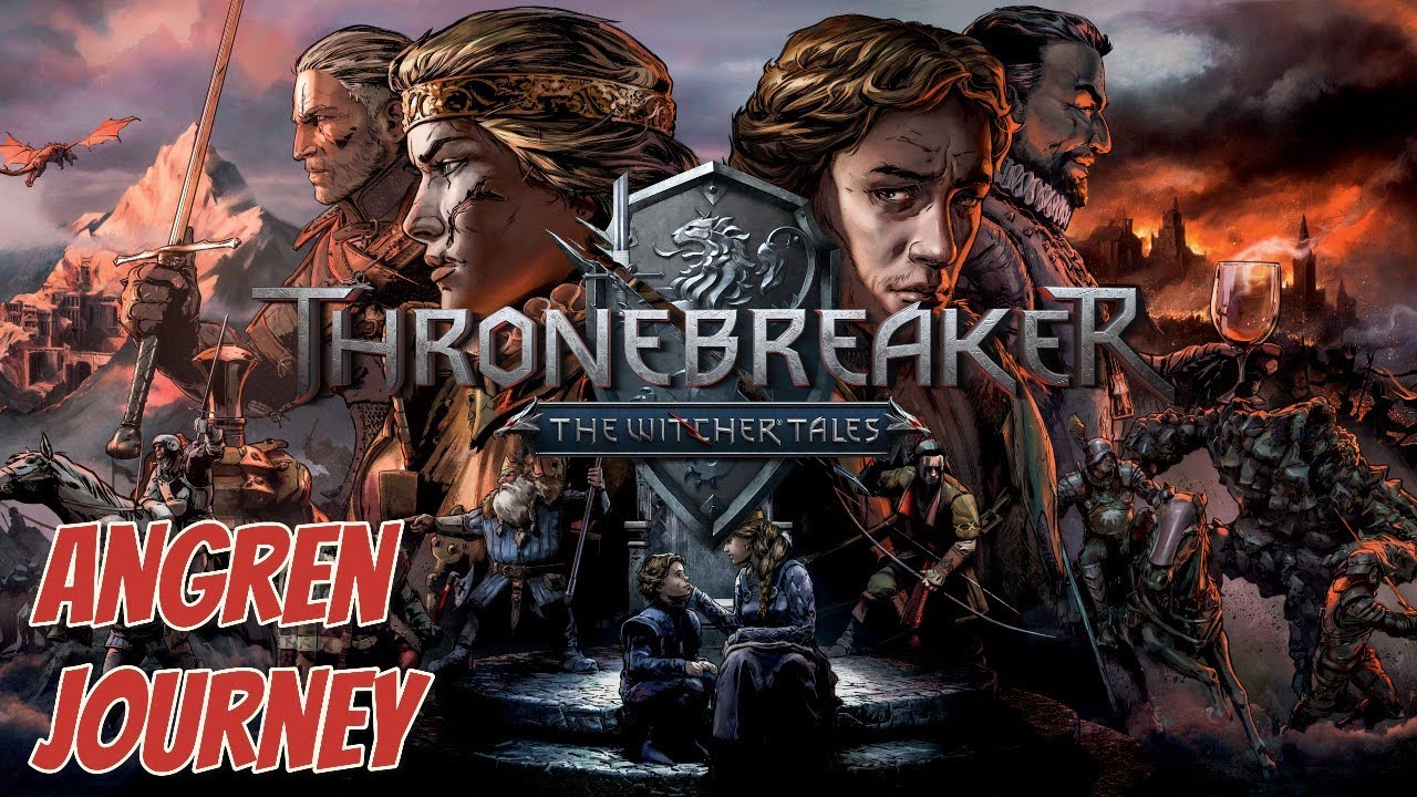 THRONEBREAKER: First Time Playing Witcher Tales! (2024) Angren Journey ...