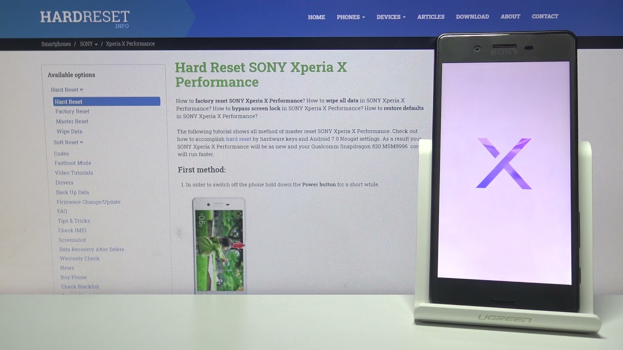 SONY Xperia X Performance Boot Animation | Startup Animation Theme ...