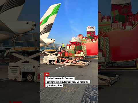 Dubai havayolu firması Emirates’in yeni yıl reklam filmi. #Dubai #emirates