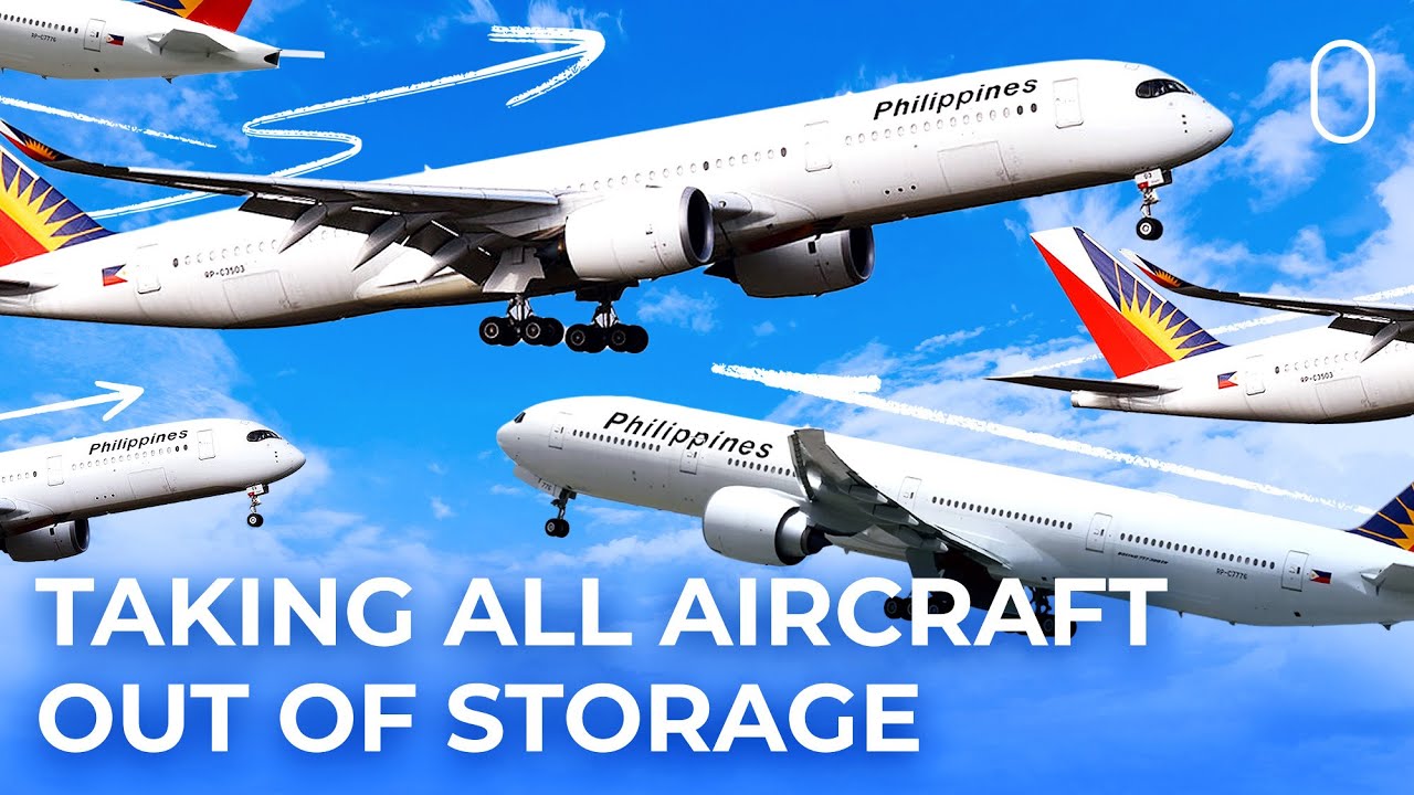 Philippine Airlines Pulling All Aircraft Out Of Storage - YouTube