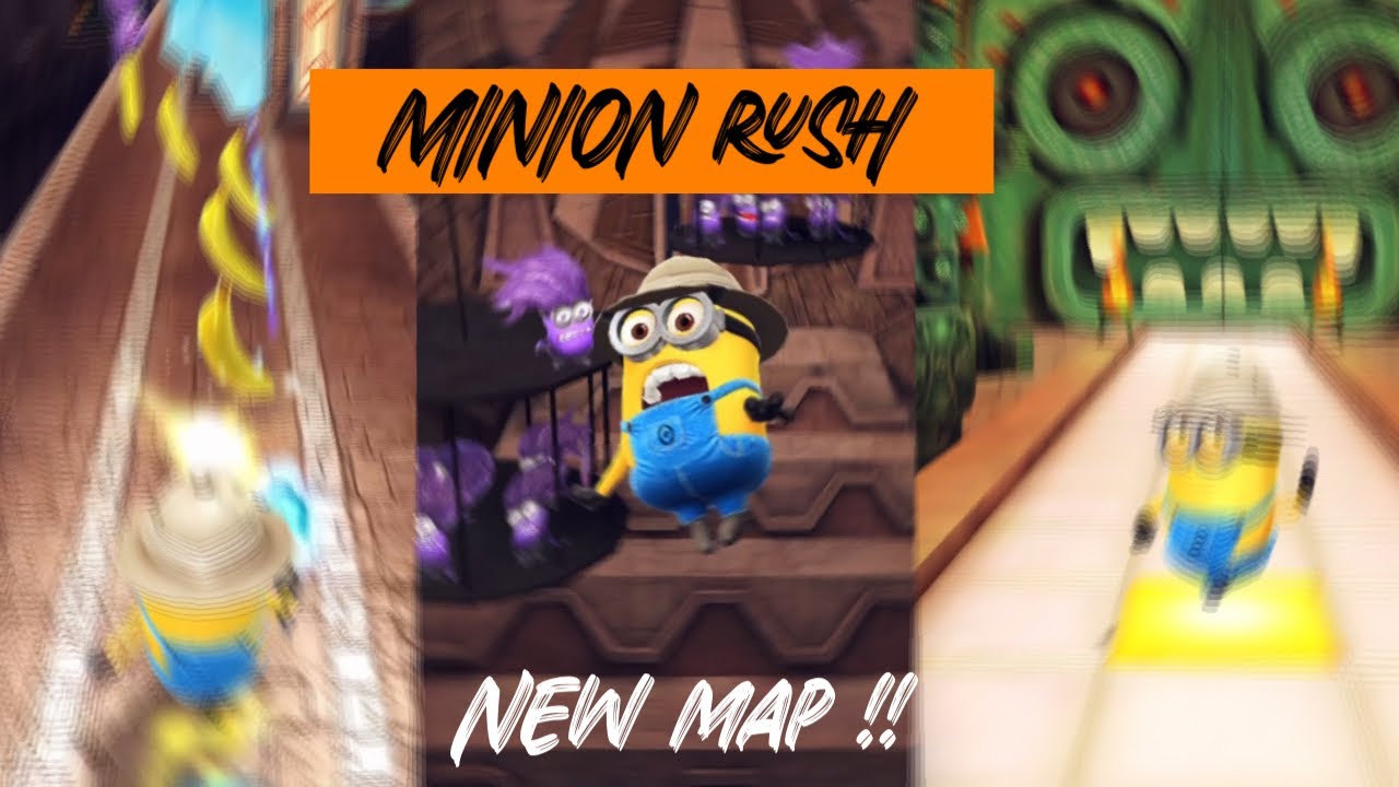 MINION RUSH : HUNTER RUN! New map - YouTube