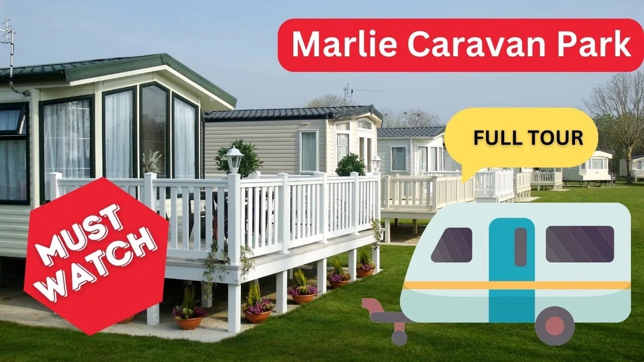 Marlie Holiday Park - Caravan Full Tour - YouTube