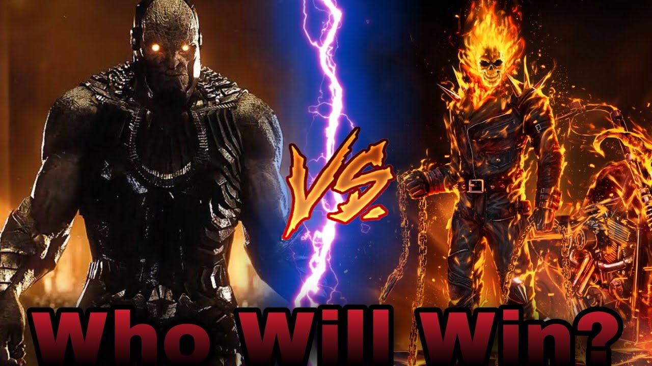 Darkseid vs Ghost Rider | Marvel vs Dc Multiverse Fight Comparison in ...