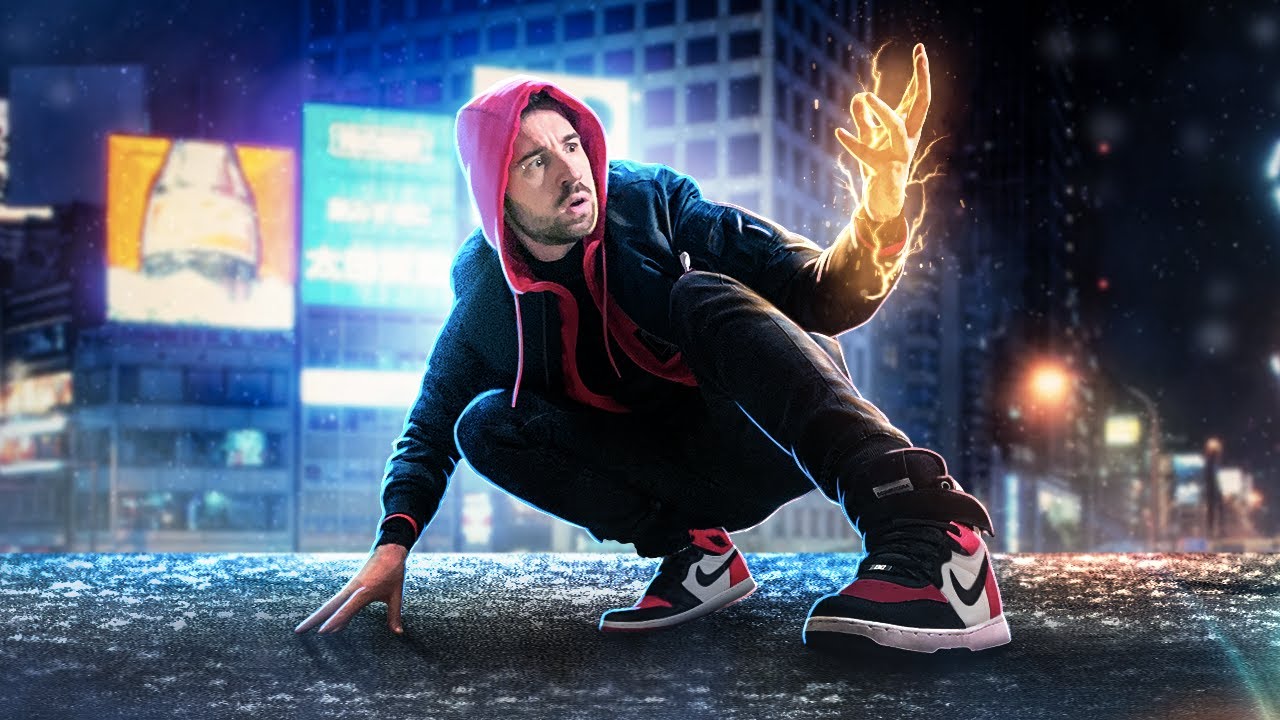 Miles Morales's Superpowers in Real Life [Short Film] - YouTube