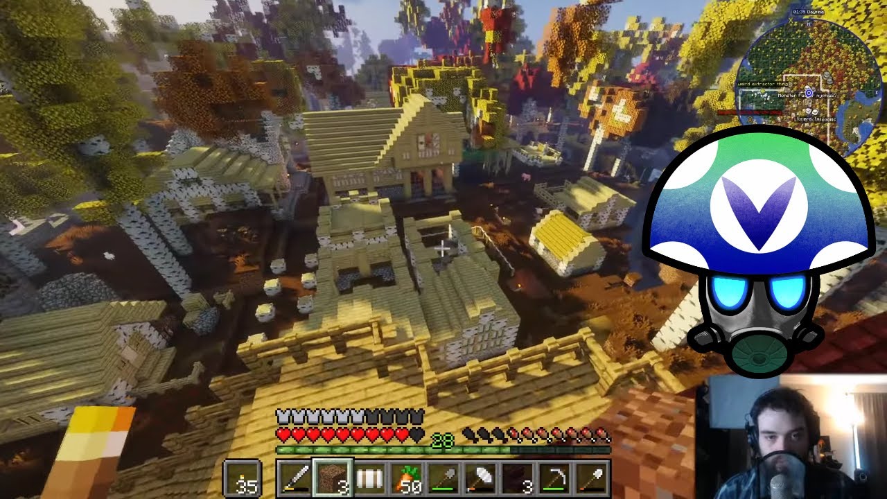 Minecraft Mine-colonies e12 - Rev After Hours [Vinesauce] - YouTube