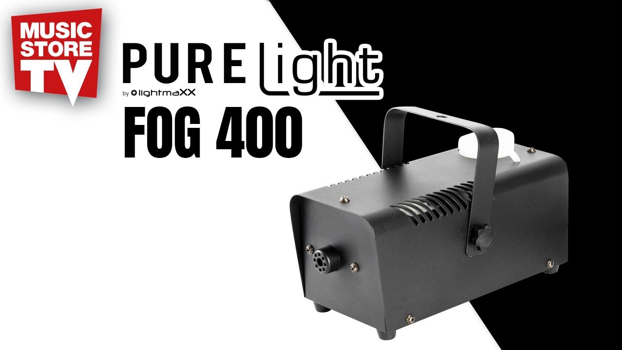 PURElight Fog 400 - YouTube