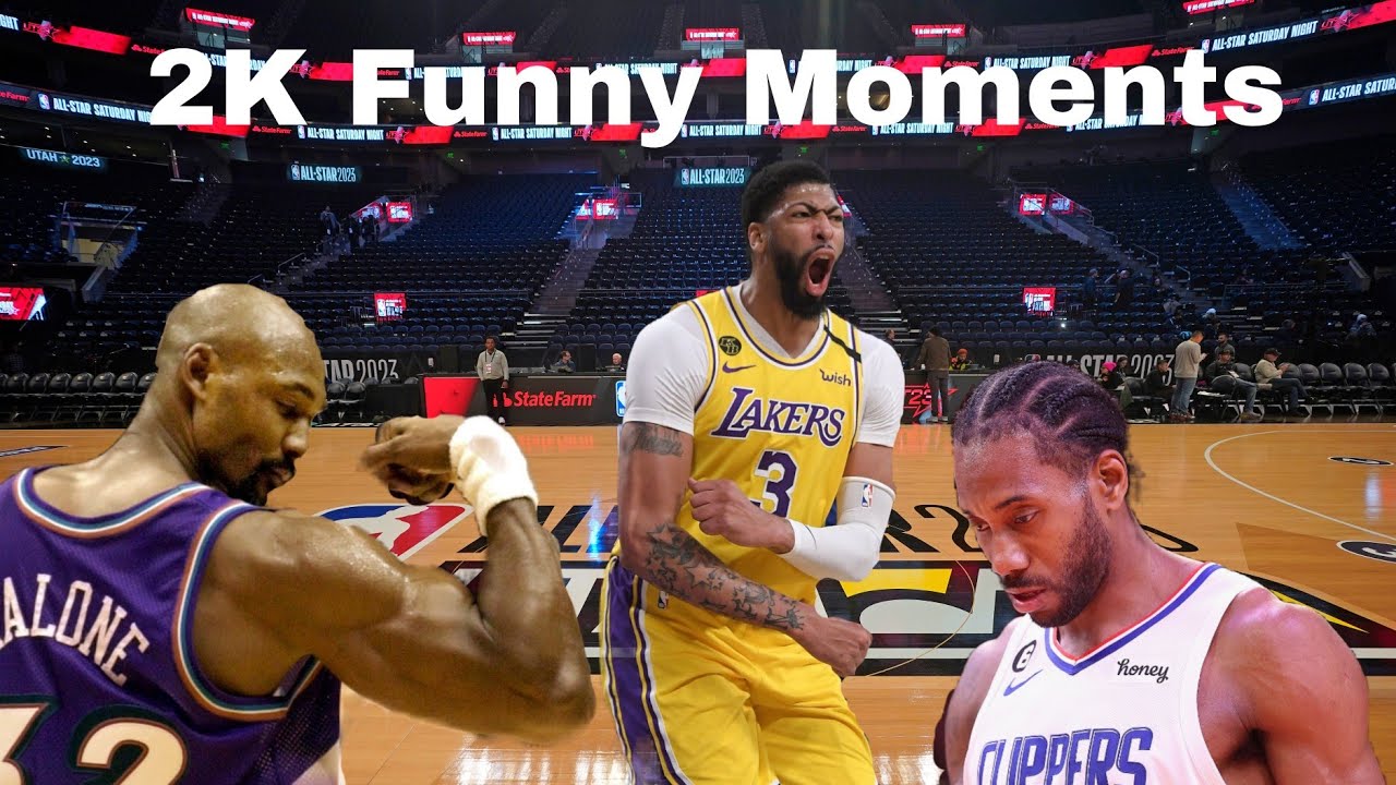 NBA 2K Funny All-Star Moments - YouTube