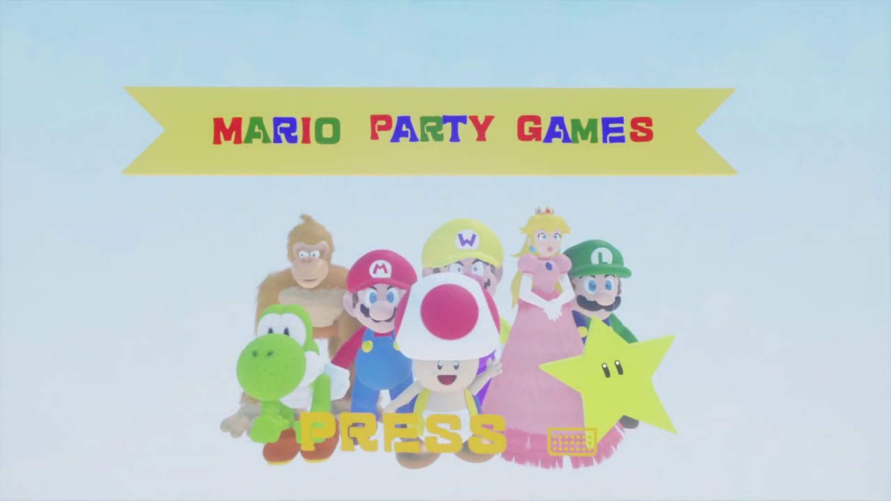 Mario Party Mini Games - YouTube