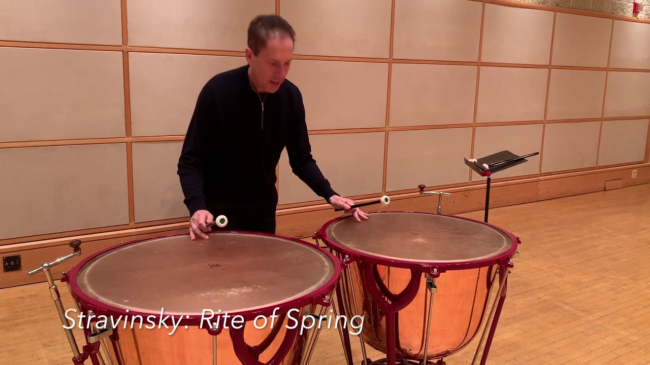 Ginter Timpani: Can they handle Rite of Spring?? DH7 sticks preview ...