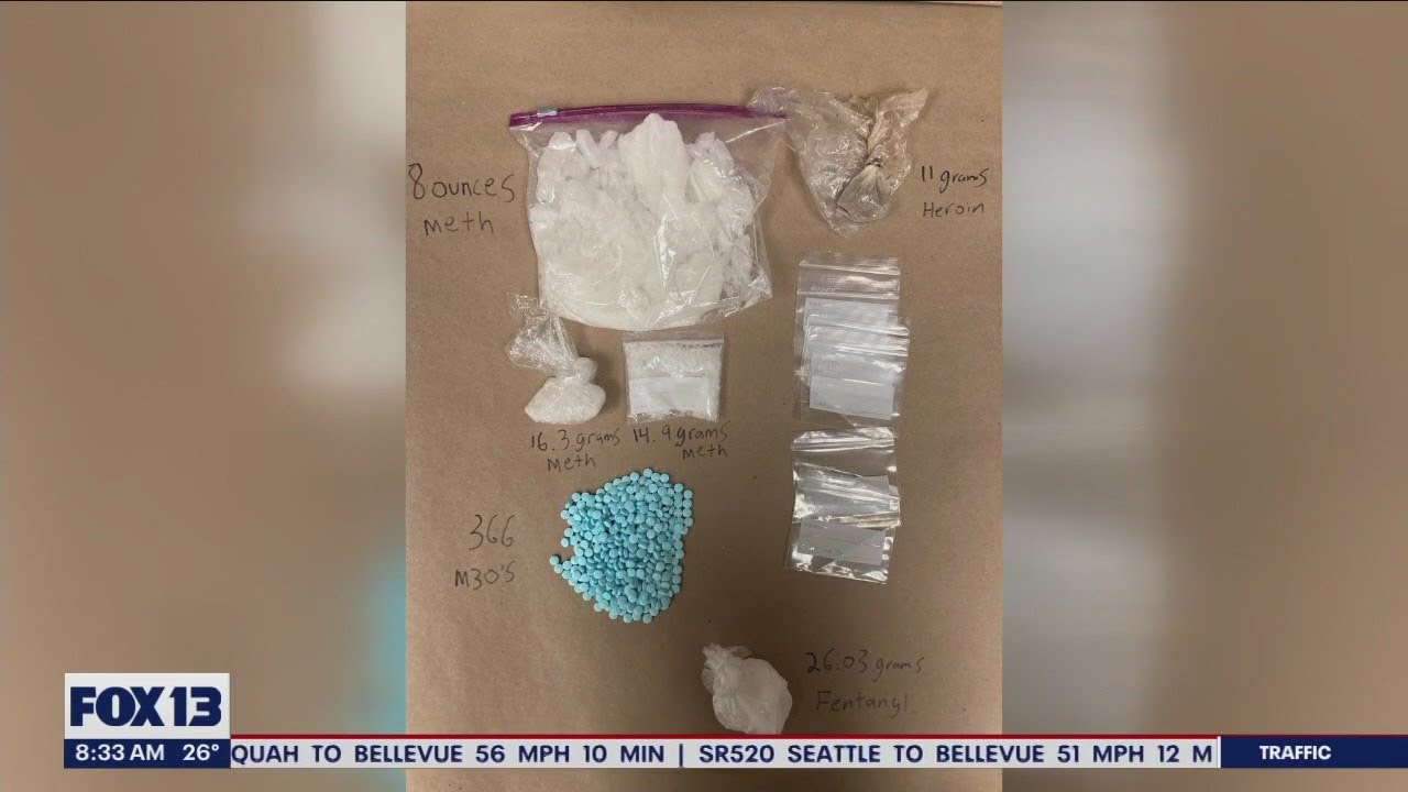 Everett Police seize fentanyl, meth, heroin in routine traffic stop ...