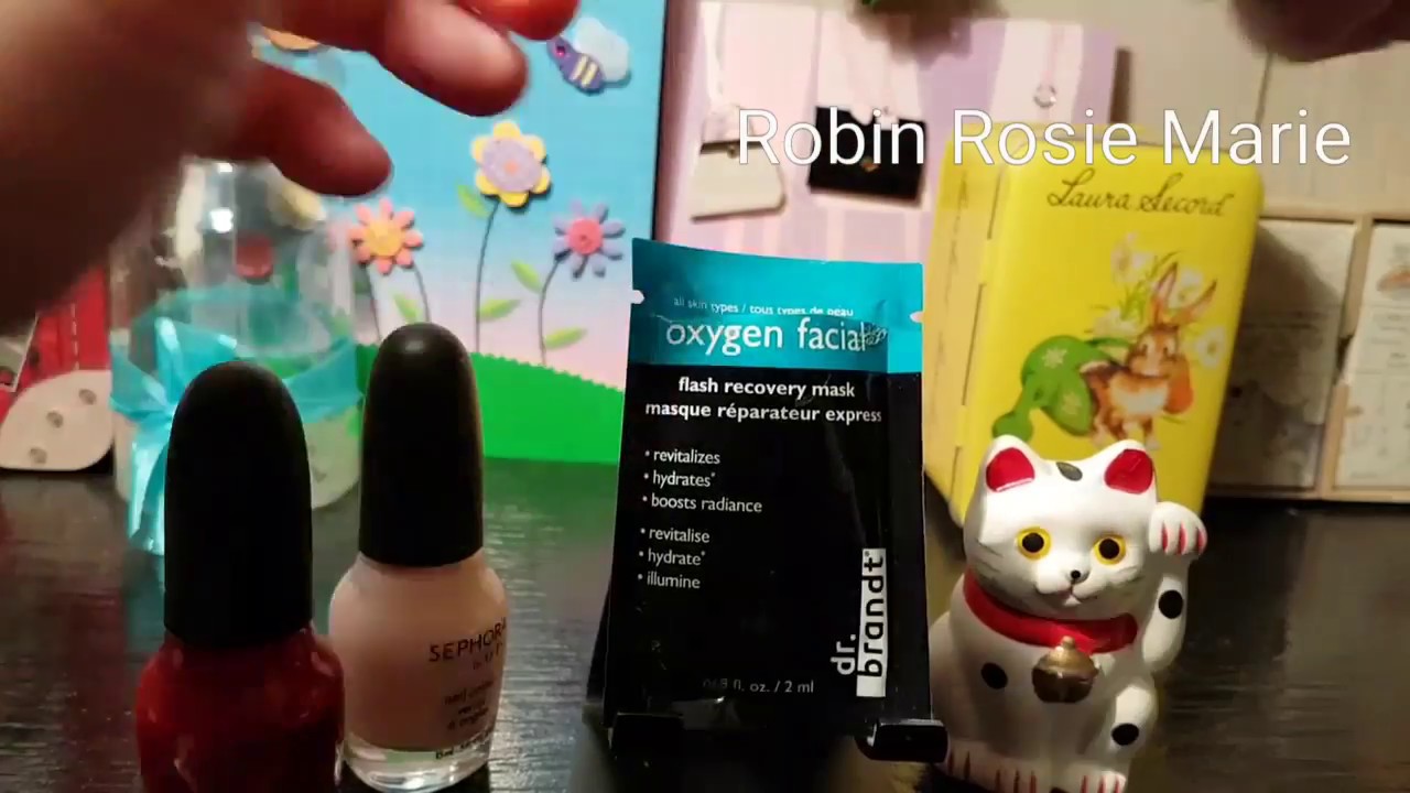 Dr. Brandt's Oxygen Facial Flash Recovery Mask sample size+Bonus, OPI ...